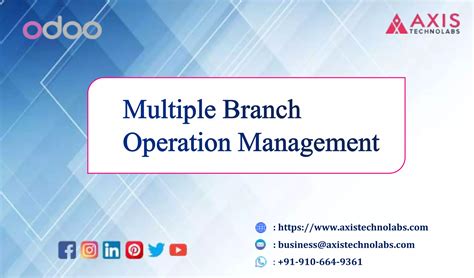 Multiple Branch Operation Management Odoo App Ppt