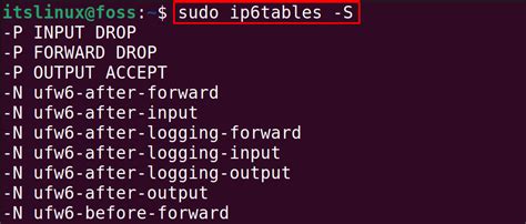 How To List All Iptable Rules On Linux Its Linux Foss
