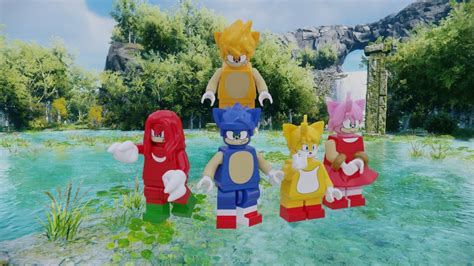 Lego Sonic Frontiers Render Sonic The Hedgehog Amino