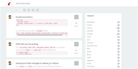 Rails Cheat Sheet I Came From A Windows Clicking Ui World By Jiří
