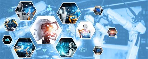 Automated Ai Industry Robot And Robotic Arms Assembly In Factory Production Nlp Stock