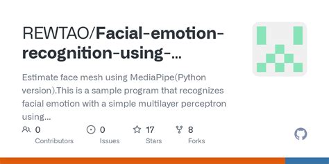 Facial Emotion Recognition Using Mediapipe Training Ipynb At Main