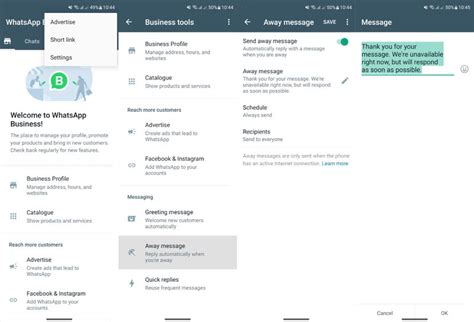 Whatsapp Auto Reply Message Sample For Business July 2023