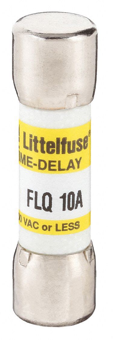 LITTELFUSE 10A Amps 500V AC Fuse 486J29 FLQ010 Grainger