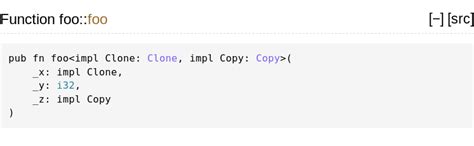 Rustdoc For Impl Trait In Argument Position Is Broken Issue 49309
