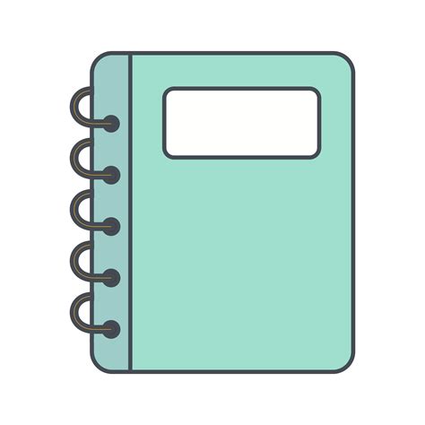 Notepad Vector Icon Vector Art At Vecteezy
