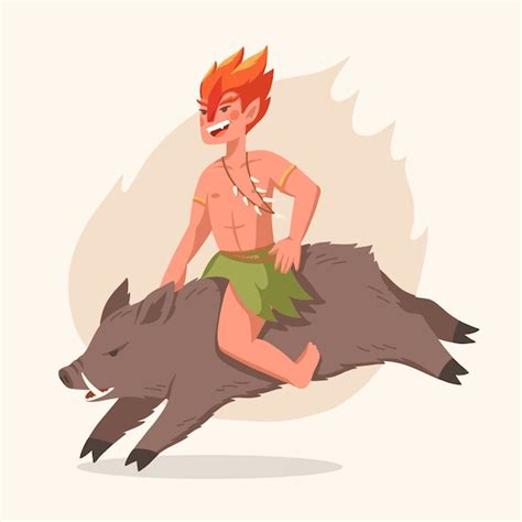 Free Vector Hand Drawn Brazilian Folklore Illustration