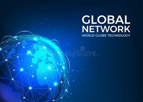 Global Network World Globe Technology Internet Business Connect