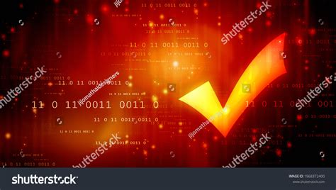 2d Illustration Checkbox Tick Sign Stock Illustration 1968372400 Shutterstock