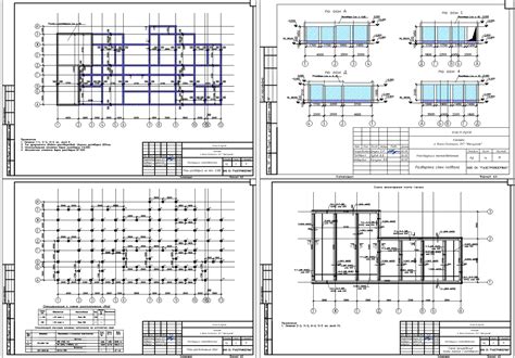 Чертеж фундамент свайный фундамент 85 фото