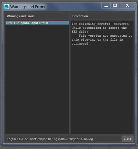 Importing A Dae File Into Maya 2016 Autodesk Community