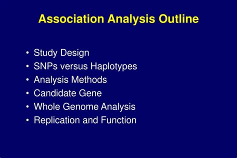 PPT Association Analysis PowerPoint Presentation Free Download ID