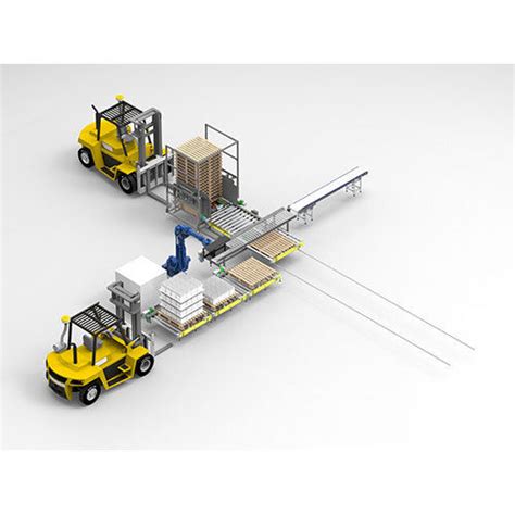 Ss304 Ms Robotic Palletizer At Best Price In Pune Maharashtra Rothe Packtech Private Limited