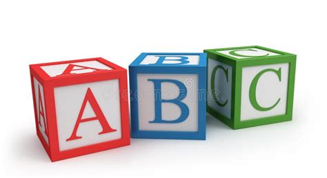 Abc Cubes Stock Illustration Illustration Of Preschool 19043469