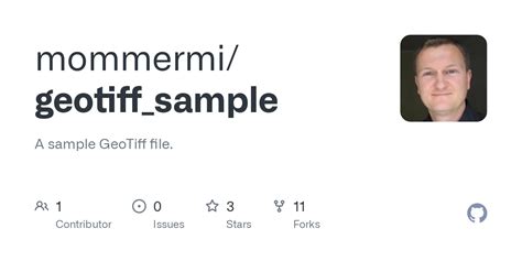 Github Mommermigeotiffsample A Sample Geotiff File