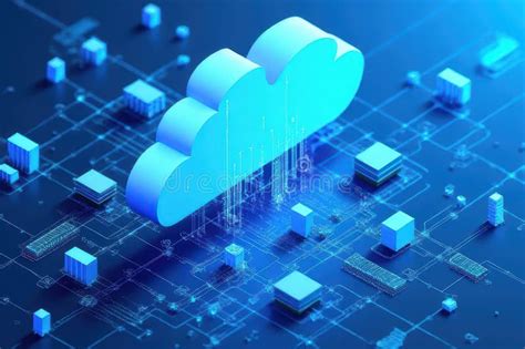 Illustrating Vmware Cloud Infrastructure Stock Illustration Illustration Of Hosting Remote