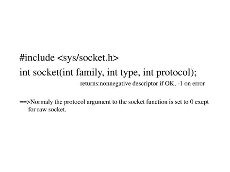 Ppt Chapter4 Elementary Tcp Socket Powerpoint Presentation Free Download Id7080465