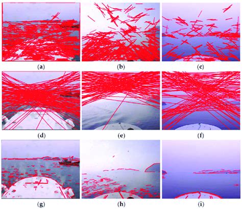 Line Feature Detection Results Of Optical Images A C Are Results Of