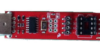 Bling The Book Using A TinyAVR Programmer With Codebender
