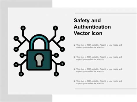 Safety And Authentication Vector Icon Ppt Powerpoint Presentation Model