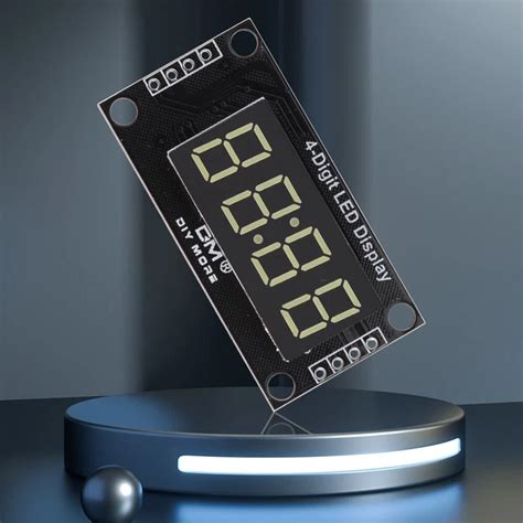 4 Digit Tube Clock Module 036in Tm1637 7 Segments Multicolors For Arduino Eur 841 Picclick Fr