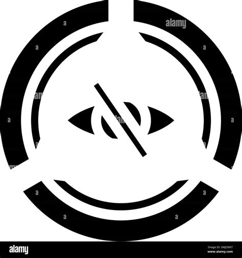 Color Accessibility Ux Ui Design Glyph Icon Vector Illustration Stock