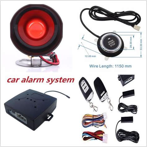 Sell Car Alarm System With Pke Passive Keyless Entry Remote Engine Start Push Button In Cn