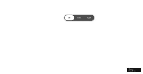 React Triple Toggle Switch Examples Codesandbox
