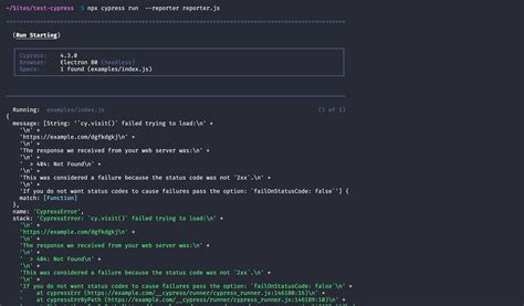 Broken Error Rendering For Custom Mocha Reporters · Issue 6924 · Cypress Iocypress · Github