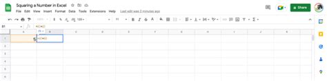 How To Square A Number In Excel 3 Simple Steps Techupedia