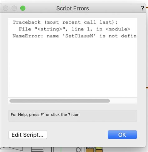 Custom “assign To [class Name]” Script Vectorscript Vectorworks Community Board