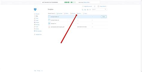 Organize Dropbox Folders Online