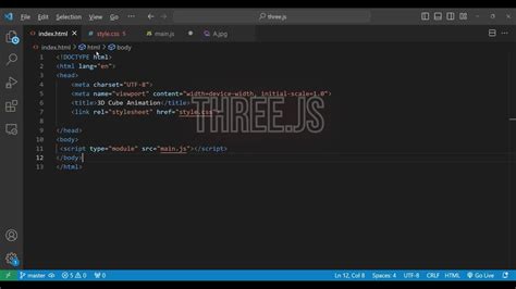 How I Created A Rotating Cube Using Threejs Deepali Ghumare Posted