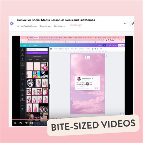 Canva Video Tutorial How To Use Canva For Social Media Instagram Stories Reels Highlights