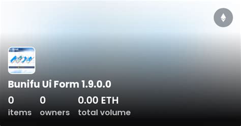 Bunifu Ui Form Collection OpenSea