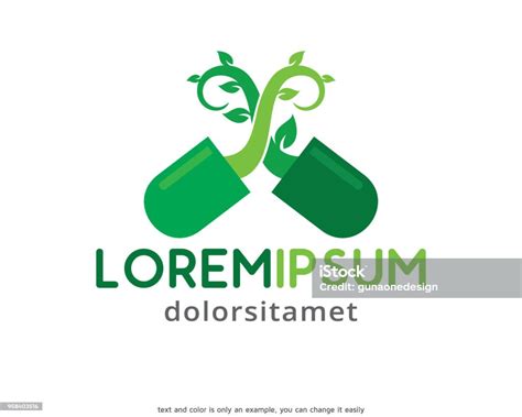 허벌 의학 템플릿 디자인 벡터 상징 디자인 개념 크리에이 티브 기호 아이콘 Lorem Ipsum에 대한 스톡 벡터 아트 및 기타 이미지 Lorem Ipsum 개념