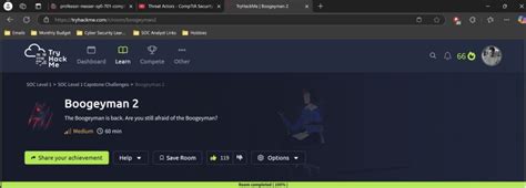 Cybersecurity Tryhackme Socanalyst Phishinganalysis Endpointforensics