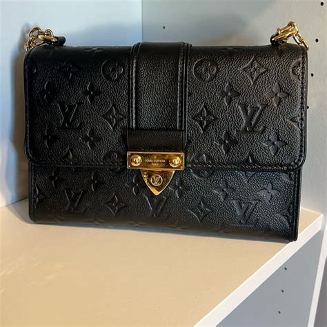 Louis Vuitton Bags Louis Vuitton Black Saint Sulpice Pm Monogram