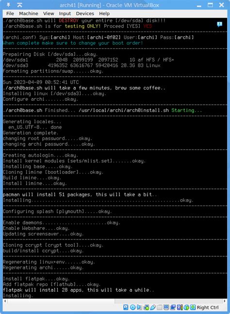 Github Bernie Archi A Set Of Scripts Bash To Fully Automate The Install Of Arch Linux As