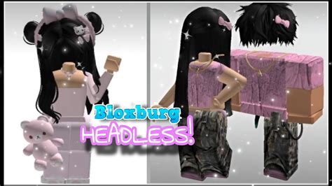 How To Get Headless Id Code In Bloxburg Roblox Youtube
