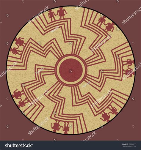 Apache Pattern Couples Stock Vector Royalty Free 170663795 Shutterstock