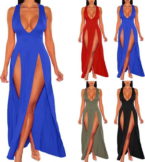 How To Wear A Dress With Two Slits