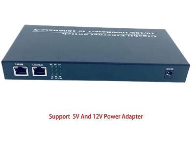 FiberCom 8 Port Gigabit Fiber Switch