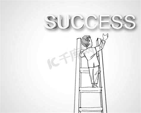 黑白人物简笔画摄影图片 黑白人物简笔画摄影作品 千库网