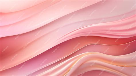Premium Ai Image Abstract Light Pink Background With Lines And Layers