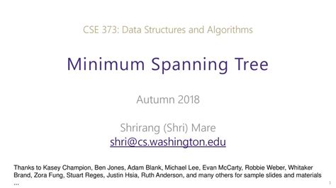 Cse 373 Data Structures And Algorithms Ppt Download