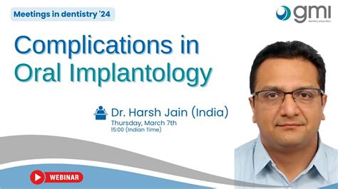 Complications In Oral Implantology Dr Harsh Jain Youtube