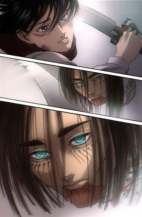 Shingeki No Kyojin Eren And Mikasa