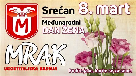 Kafana Mrak Svim Damama želi Srećan 8 Mart