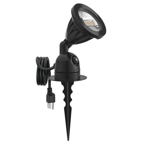 Lithonia Lighting Dusk To Dawn Black Outdoor Led Landscape Stake Light